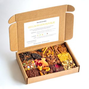 Box Brownies Mini’s: probeer 12 verschillende smaken brownies!