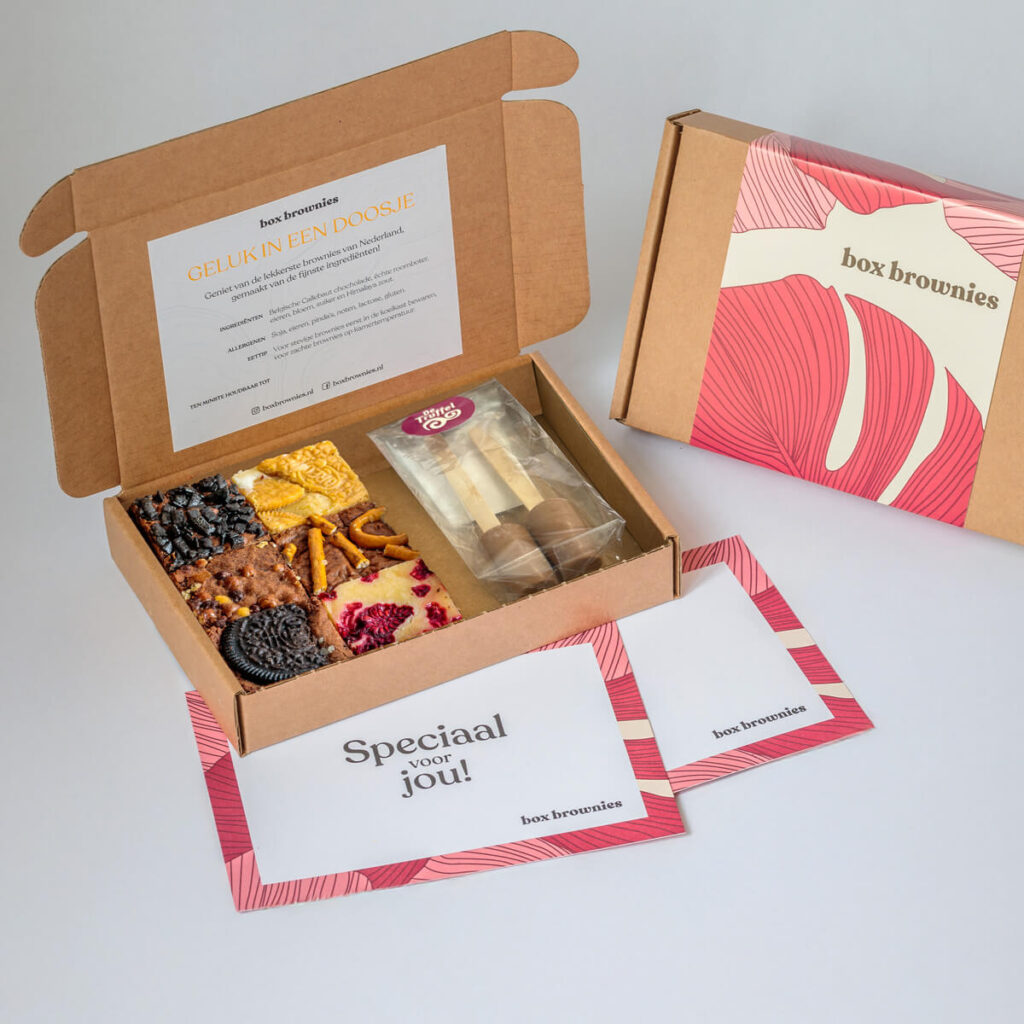 Brownies per post bestellen - Box Brownies: Dé lekkerste van Nederland!